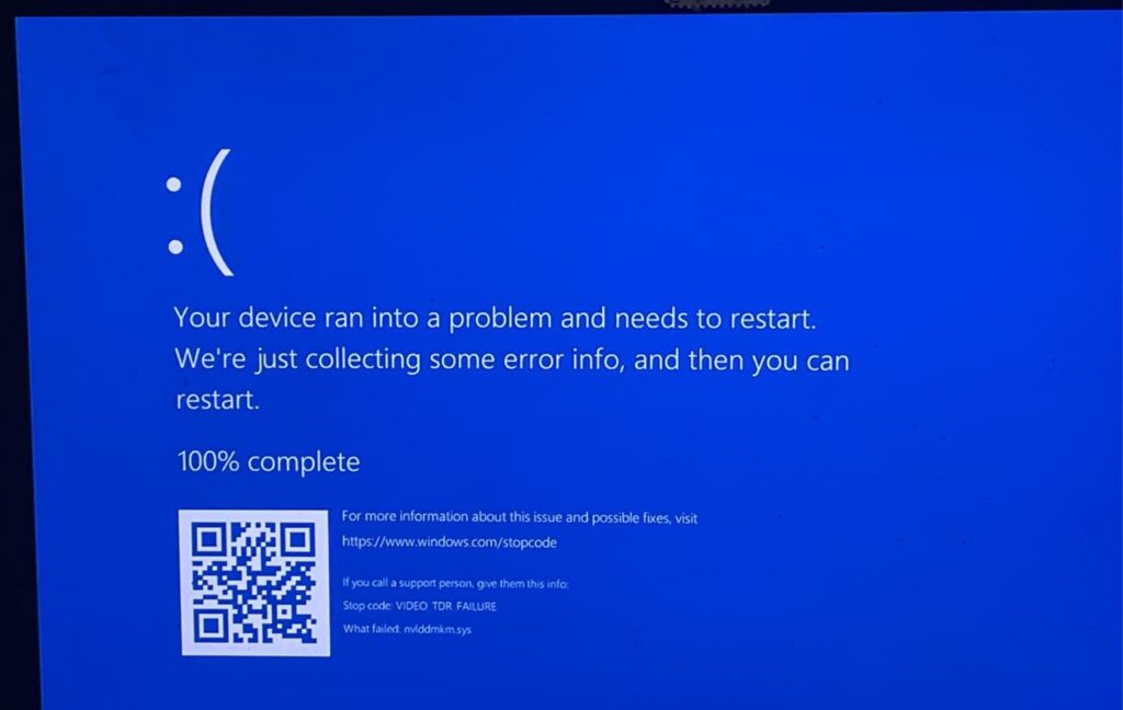 How to Fix the VIDEO_TDR_FAILURE Error in Windows PC